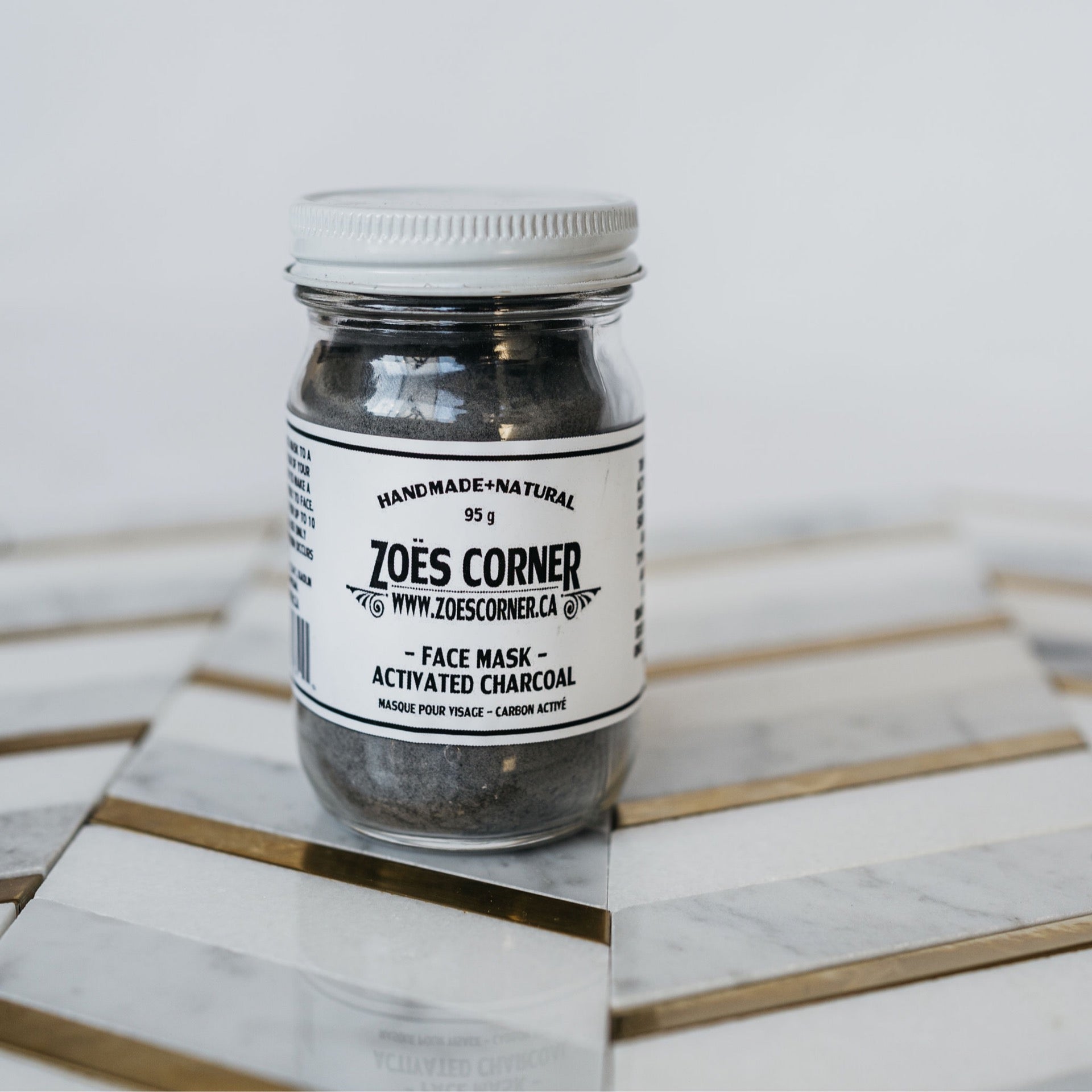 Face Mask - Activated Charcoal | Zoës Corner